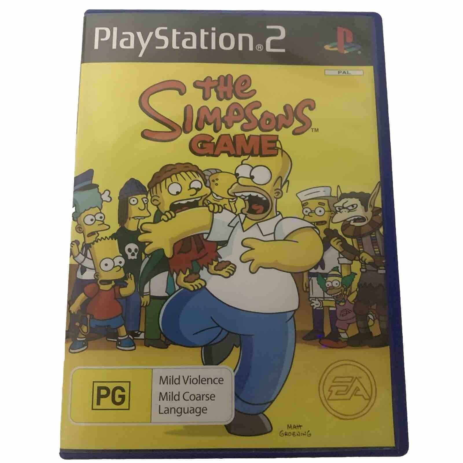 The Simpsons Game PlayStation 3 PS2 Game – Retro Mick