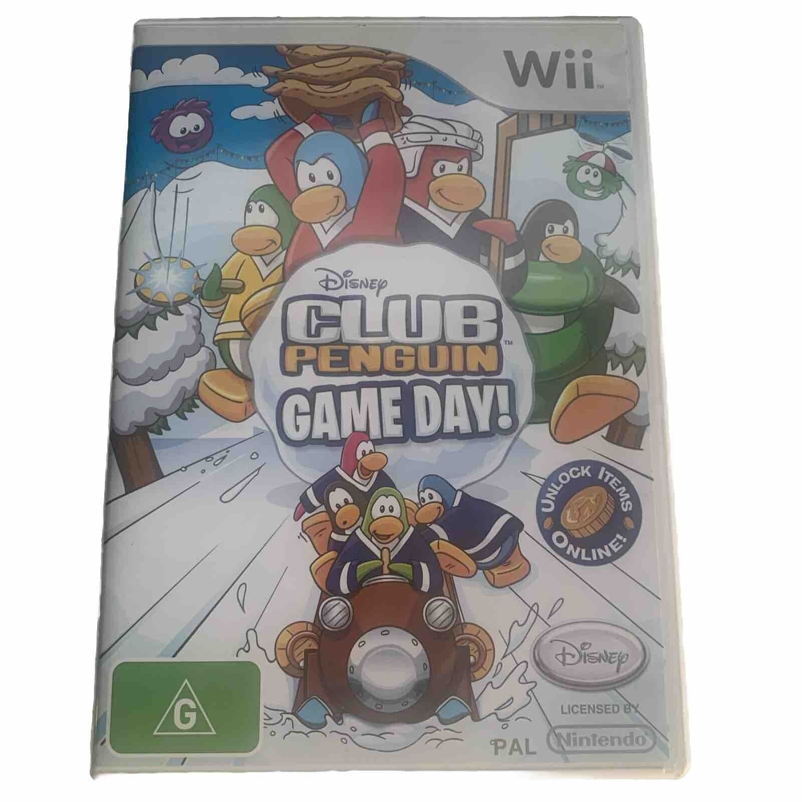 Club Penguin Game Day! Nintendo Wii Game – Retro Mick