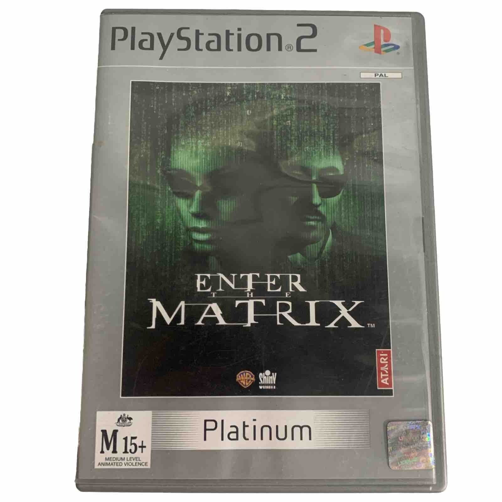 Enter The Matrix PlayStation 2 PS2 Game – Retro Mick