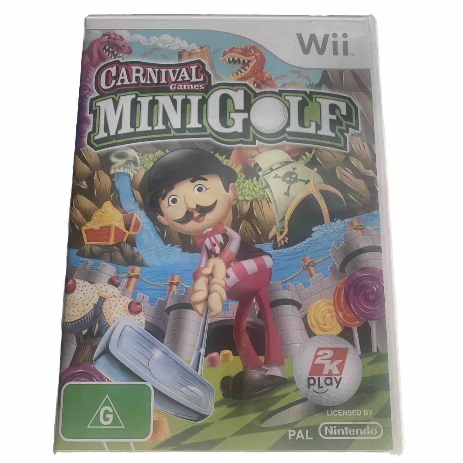 Carnival Games Mini Golf Nintendo Wii Game – Retro Mick