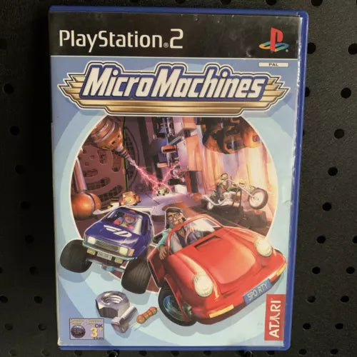 Micro Machines PlayStation 2 PS2 Game – Retro Mick