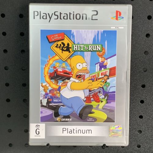 The Simpsons Hit & and Run PlayStation 2 PS2 Game – Retro Mick
